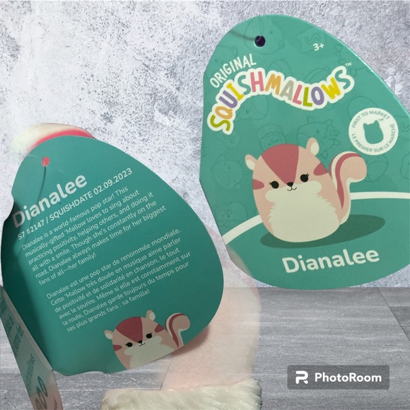 Squishmallows | Toys | Squishmallows Bnwt Ftm Dianalee The Chipmunk 7 | Poshmark